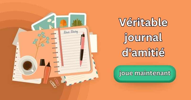 Véritable journal de l'amitié 2023 ! | Friendship Diary