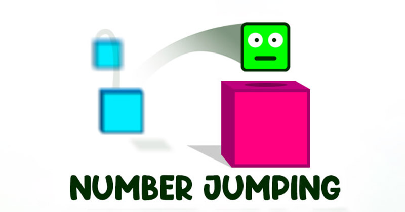 Jump with the numbers and ace the game | Free jumping Game online