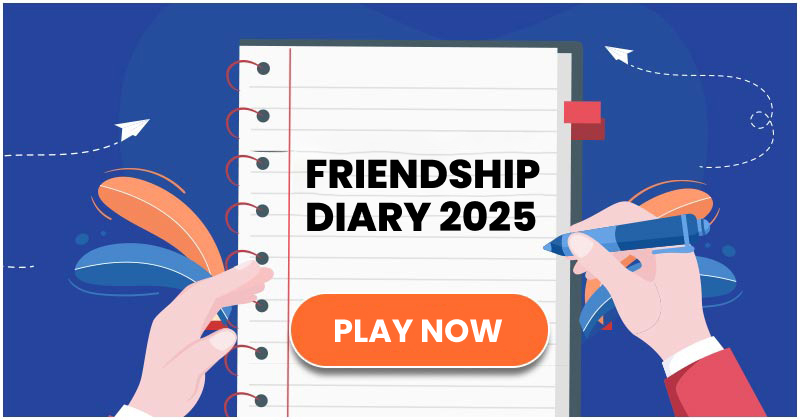 Friendship Diary 2026! Invite your friends to fill your secret diary now