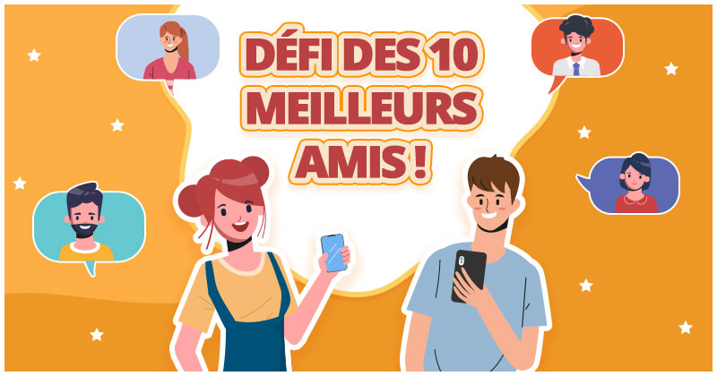Défi des 10 meilleurs amis | Crazy Friends